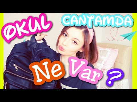 Okul Çantamda Ne Var ?