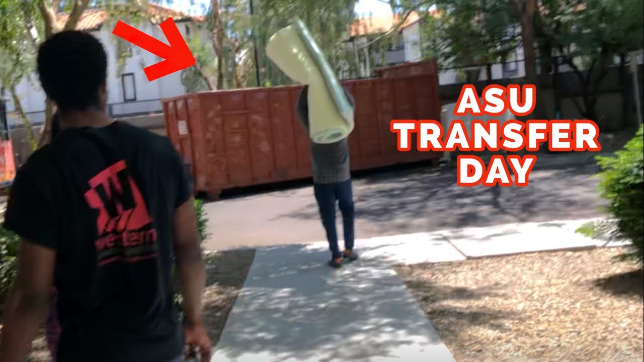 ASU TRANSFER DAY!*Dead Body Found On Campus* - YouTube