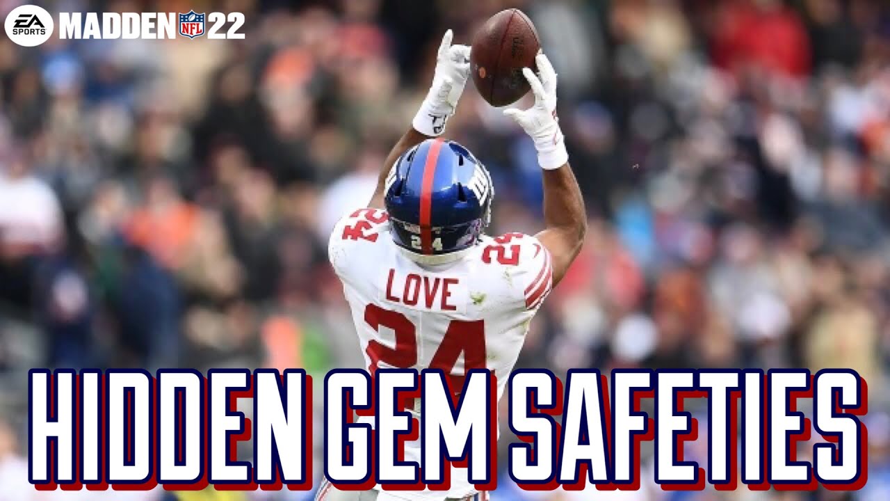 Madden 22 Hidden Gem Safeties - YouTube
