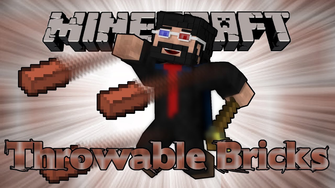 Minecraft Mods : Throwable Bricks [1.5.2] [Forge] - YouTube