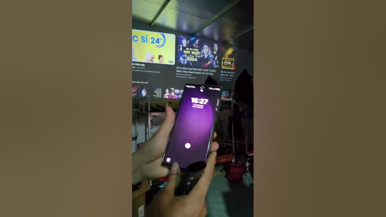 Hướng dẫn Sử dụng máy chiếu k87 - YouTube