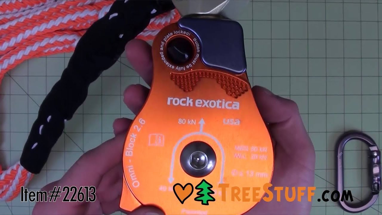 Eslinga Ropelogic 2 6 Omni Block Ultra Trex TreeStuff Com Vista 360 - YouTube