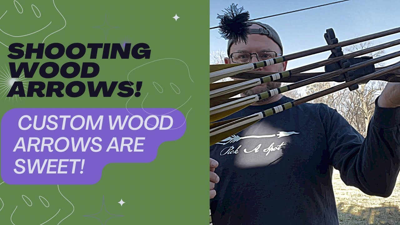 Shooting Wood Arrows For The First Time! - YouTube