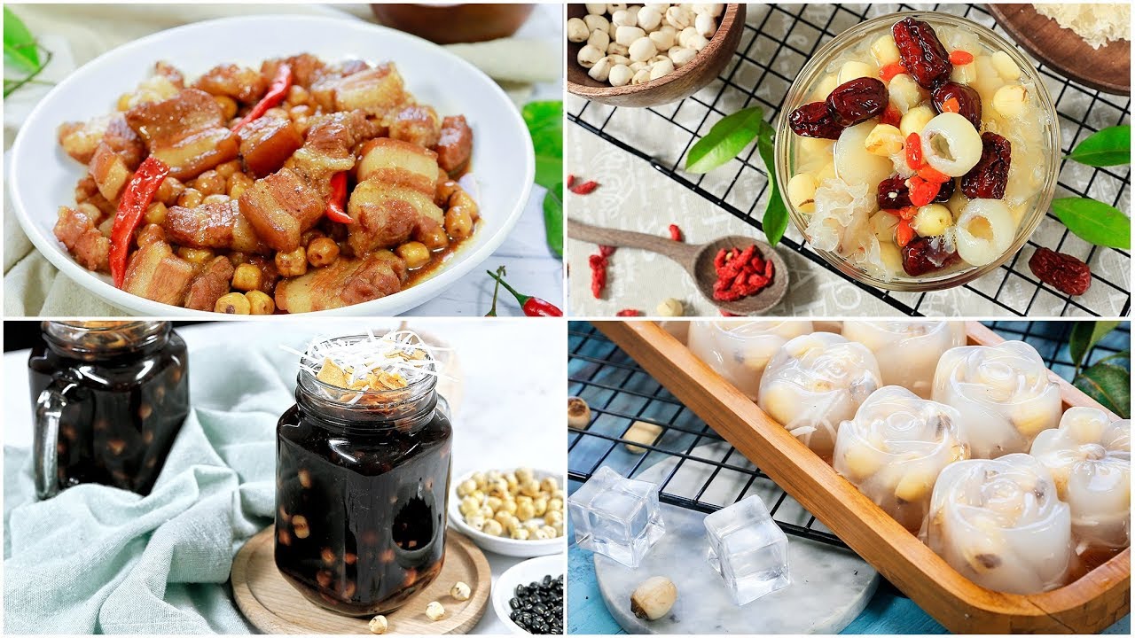 Những món ăn từ HẠT SEN hấp dẫn, ngon miệng và bổ dưỡng | Feedy TV ...