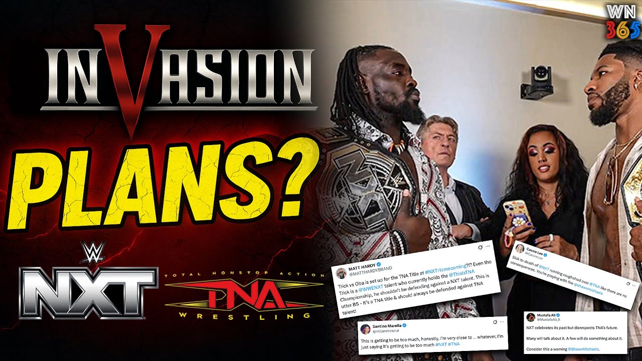 TNA Wrestling WWE NXT INVASION PLANS REVEALED? - YouTube