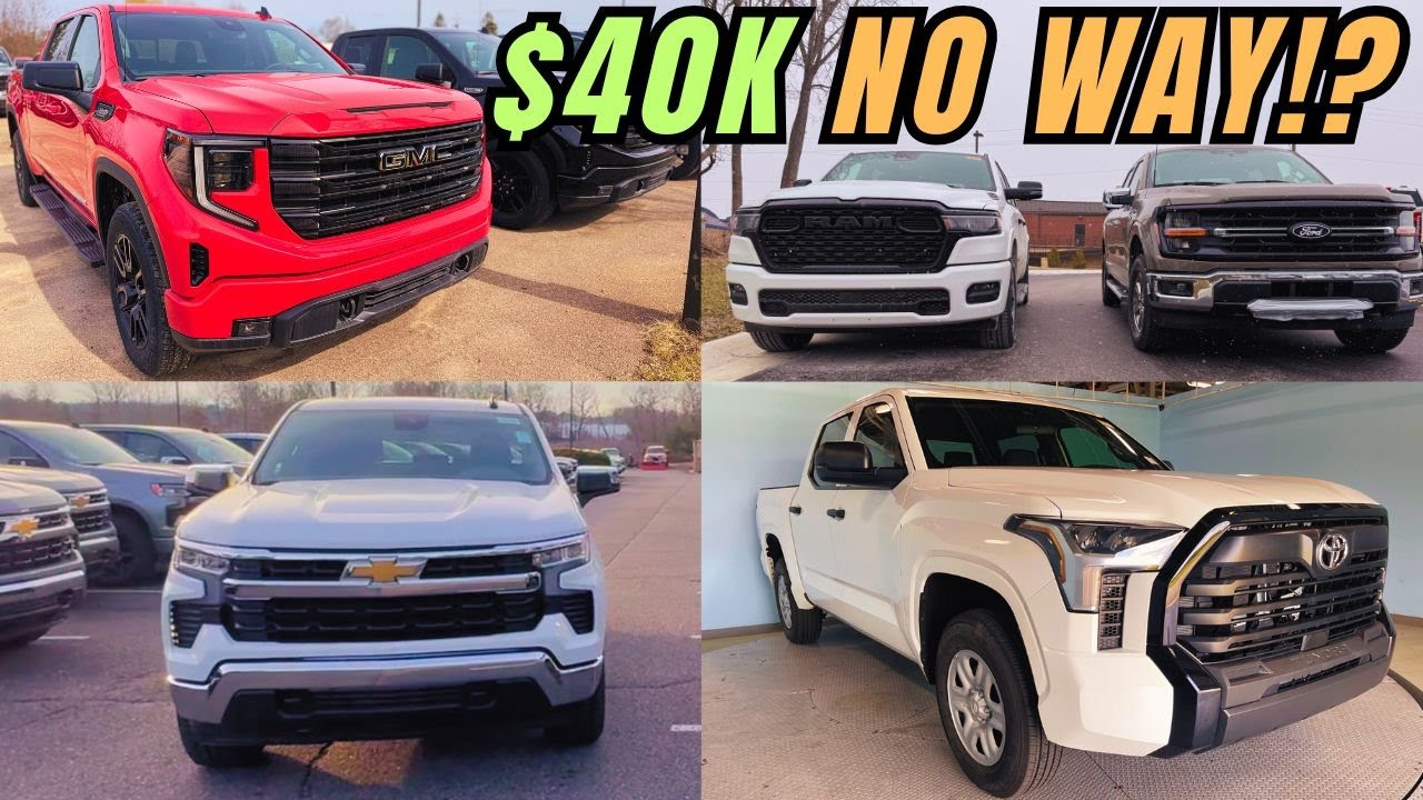 2026 Ram 1500 vs Silverado 1500 vs Sierra 1500 vs Toyota Tundra vs F ...