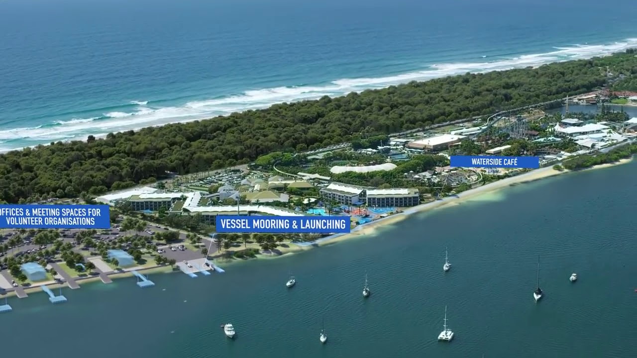 Southport Spit Master Plan Launched May 2019 - YouTube