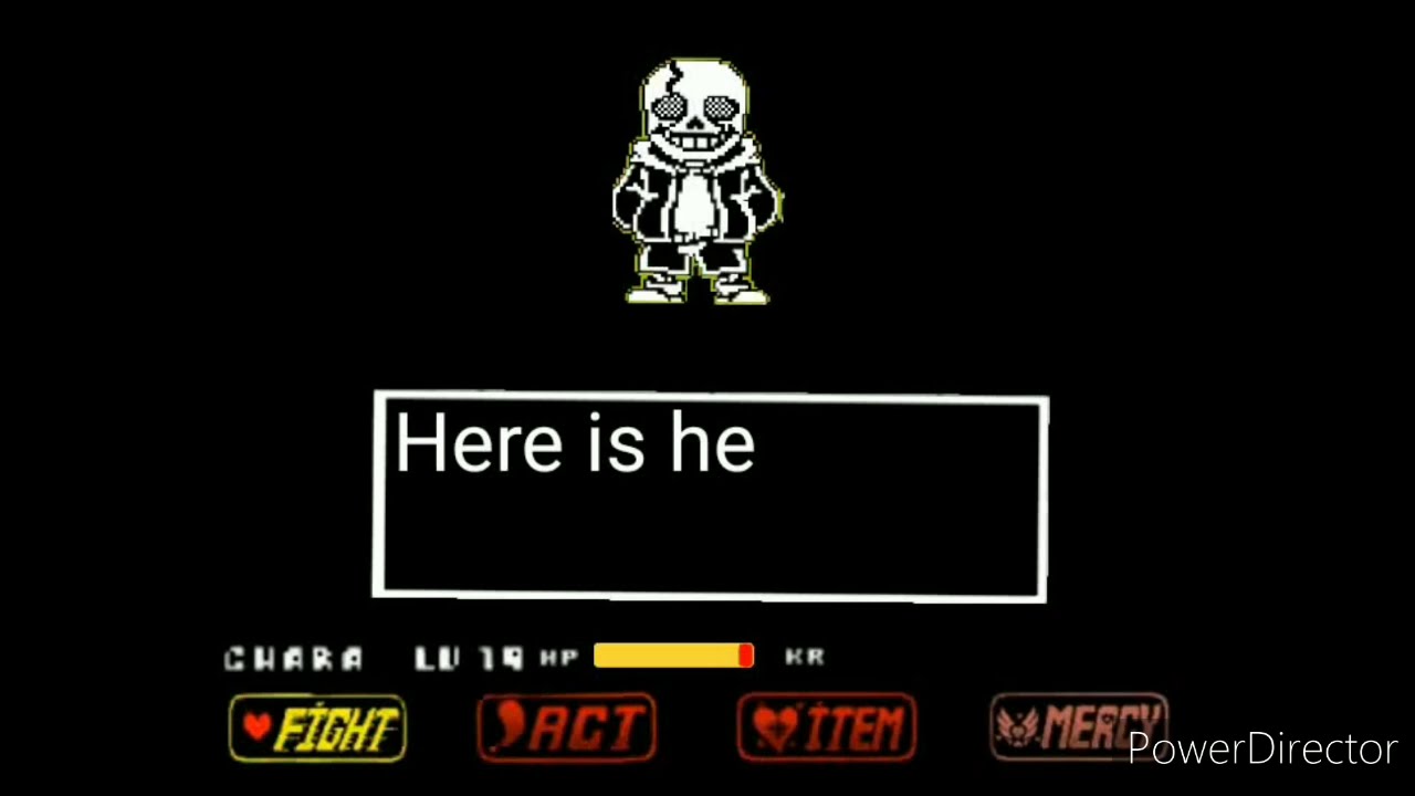 Angry sans fight (fanmade) - YouTube