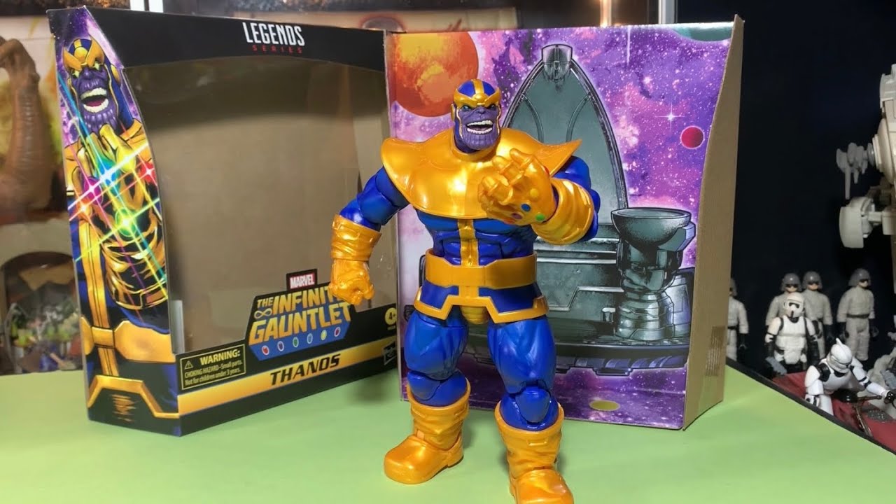 Thanos Infinity Gauntlet Comicbook Marvel Legends Action Figure ...