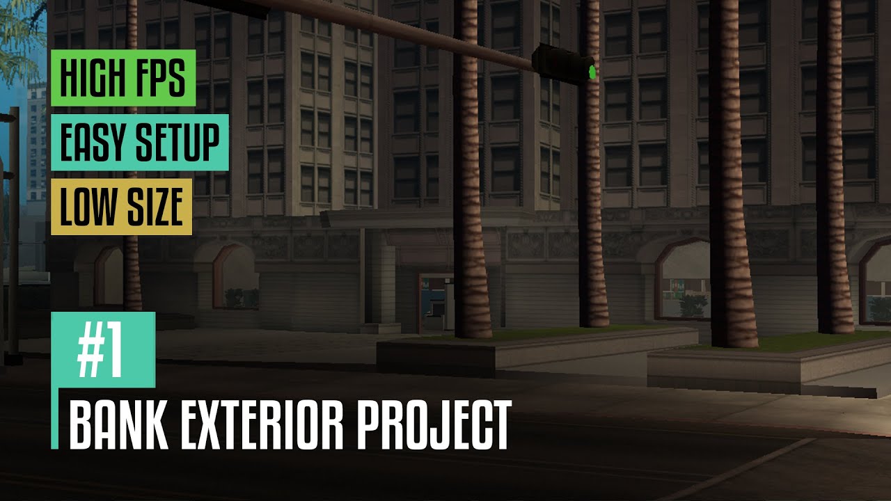 [MTA:SA] Bank Exterior Project - YouTube