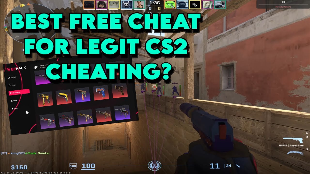 BEST FREE CHEAT FOR LEGIT CS2 CHEATING? (ft ExHACK CRACK) - YouTube