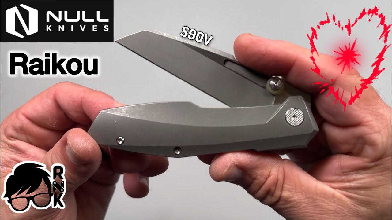 Review/impressions of the Null Knives Raikou knife… a great design ...