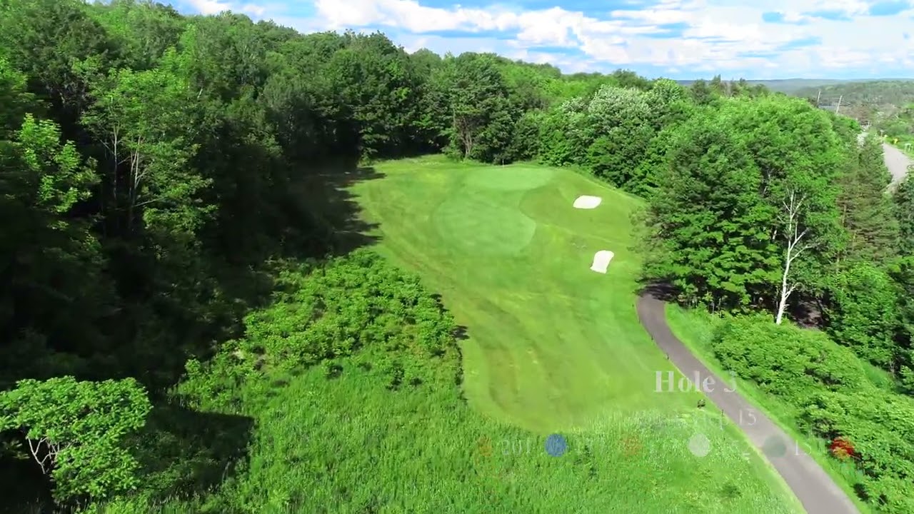 Deerhurst Highlands Golf Course Hole #3 - YouTube