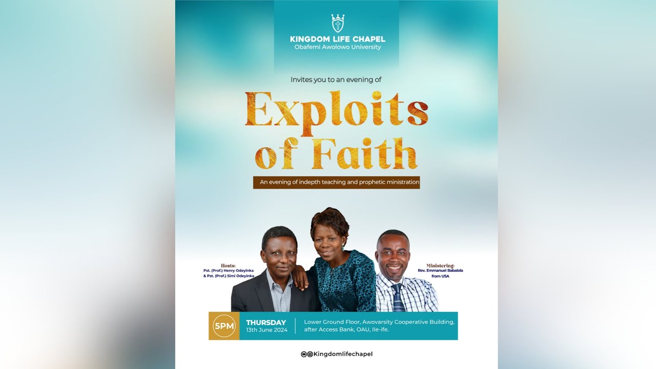 SPECIAL EVENING OF EXPLOITS OF FAITH (13-06-2024) - YouTube