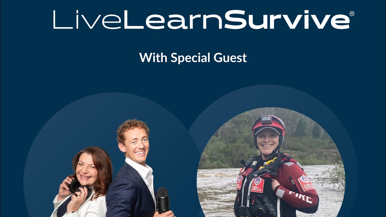 Live learn survive podcast guest Station Officer Erin Pogmore - YouTube