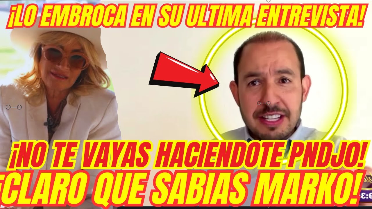 ¡ULTIMA ENTREVISTA DE MARKO COMO DIRIGENTE Y LO DESMADRAN! - YouTube