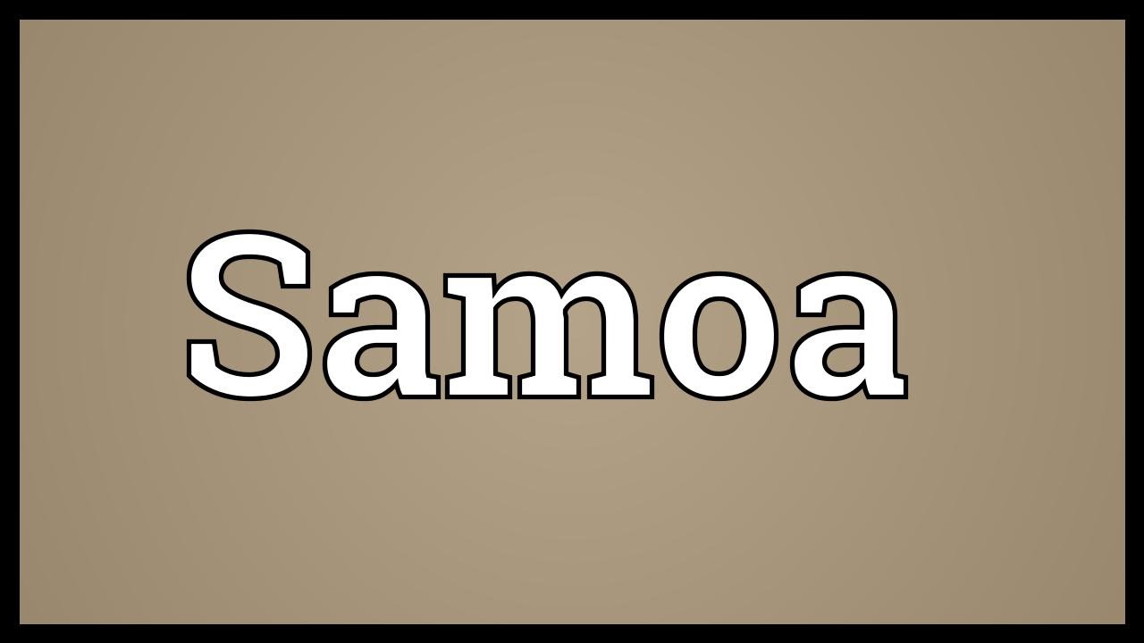 Samoa Meaning - YouTube