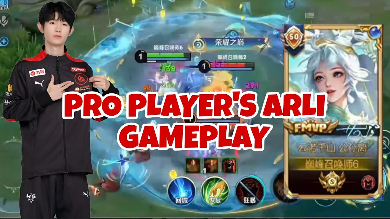 Gameplay From Best Arli Player - AG Yinuo, With New Arli Skin (FMVP ...