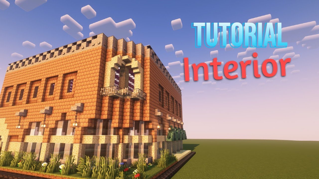 Minecraft Arcade Interior Tutorial - Flynn's From Tron - YouTube