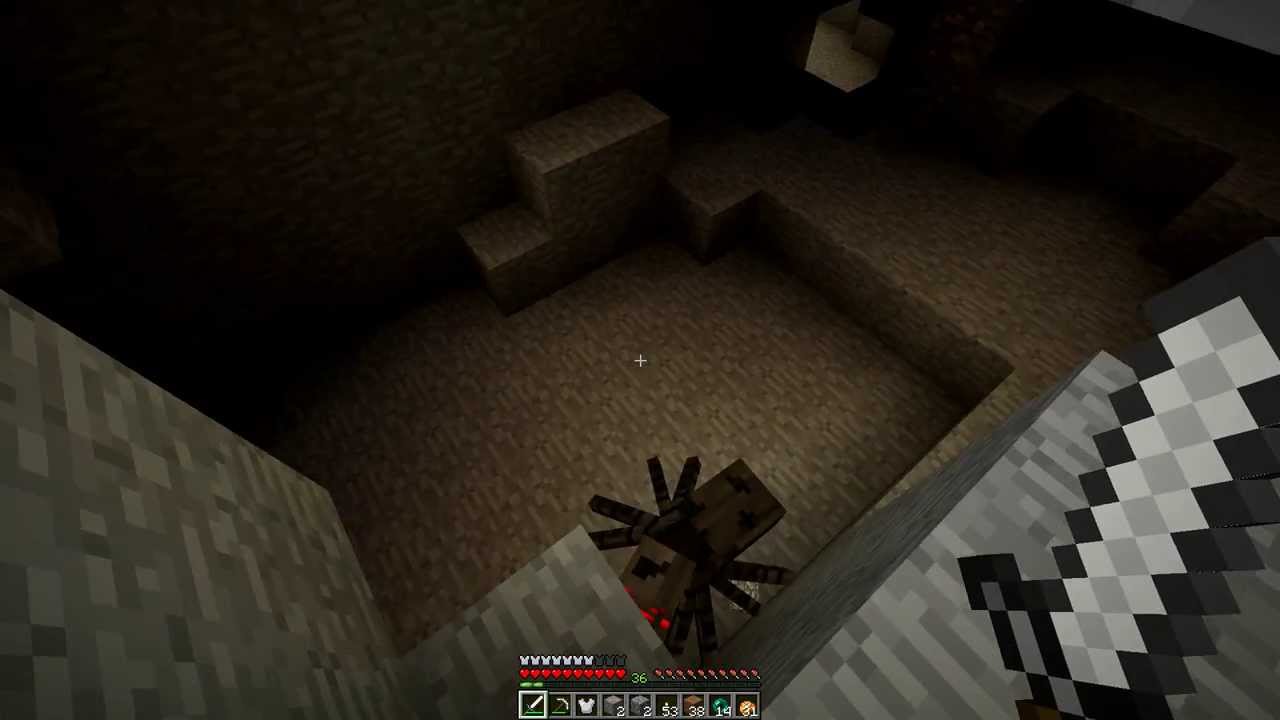 Lets Play Minecraft on Zanecraft E02 Mining, Mobs and My New House - YouTube