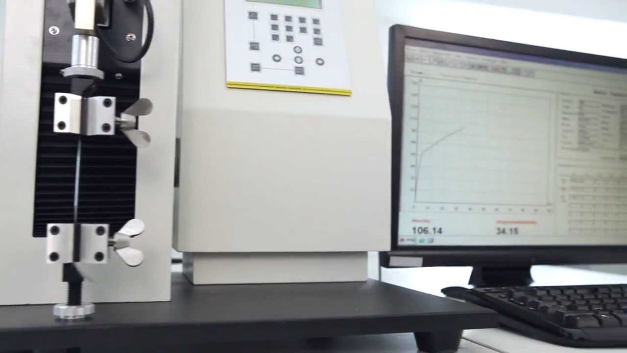 Tensile Tester XLW - PC from Labthink - YouTube