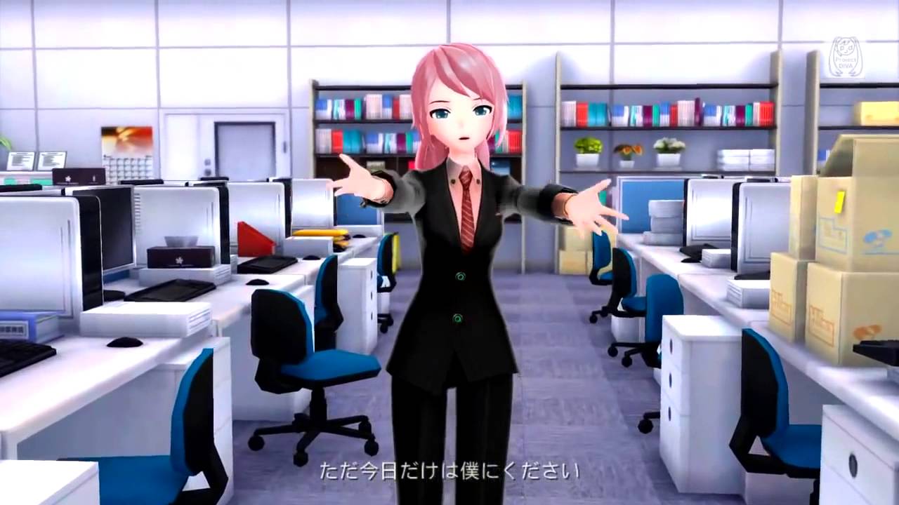 Megurine Luka ~ Hello, Worker, Project DIVA - YouTube