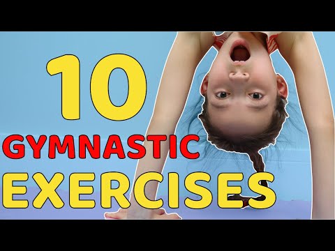 Doing GYMNASTICS Workout For KIDS Part 2 | CARTWHEEL, SPLITS, JUMP ROPE