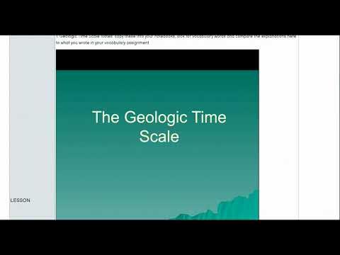 Geologic Timeline Football Field - YouTube