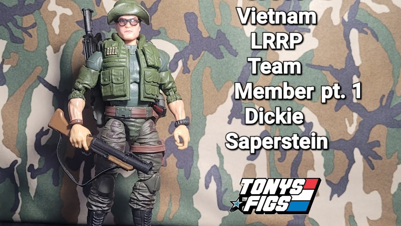 GI Joe Vietnam LRRP Team Member pt. 1 DICKIE SAPERSTEIN - YouTube