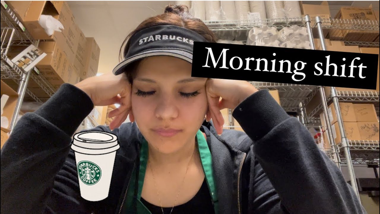 MY MORNING SHIFT AT STARBUCKS! - YouTube
