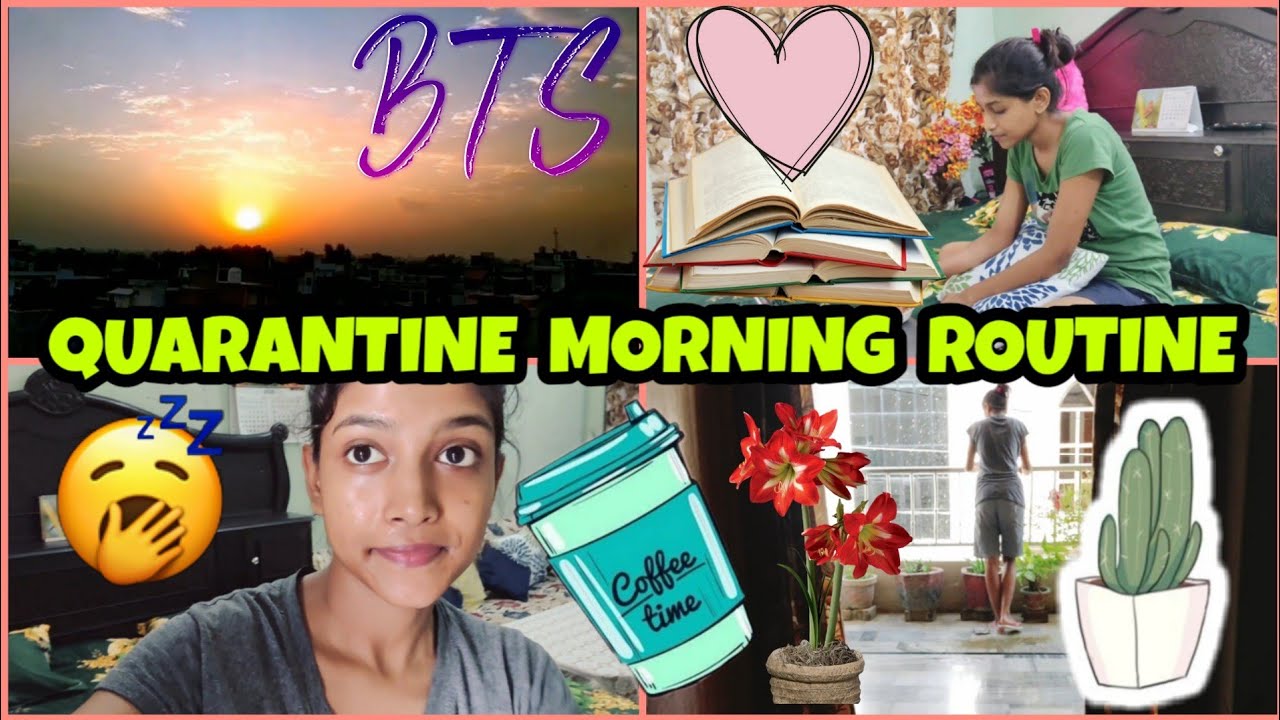 QUARANTINE MORNING ROUTINE 😍 Busy Schedule in my Life ️ - YouTube