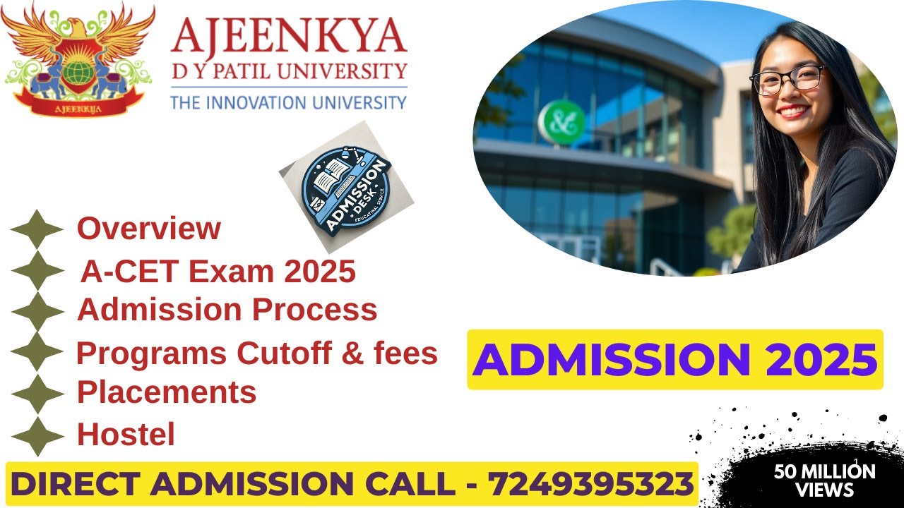 Ajeenkya DY Patil University Pune Review 2025 | ADYPU Campus, Courses ...