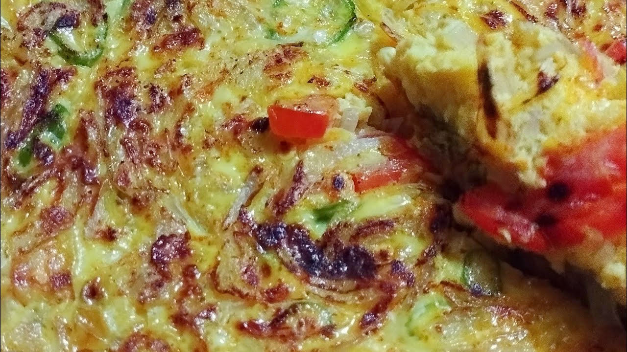 Omelette Cake Recipe | Different Omelette Recipe |Omelette Cake at Home ...