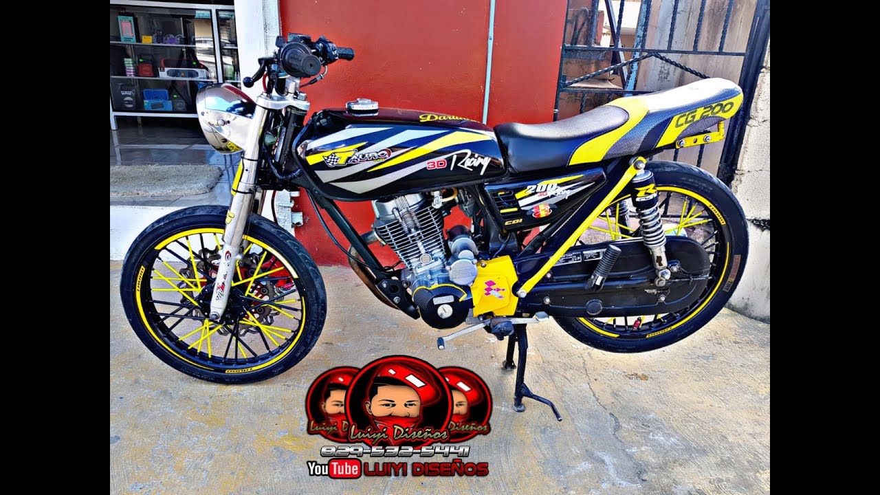 MOTOS DE REPUBLICA DOMINICANAS(motores CG de RD) - YouTube