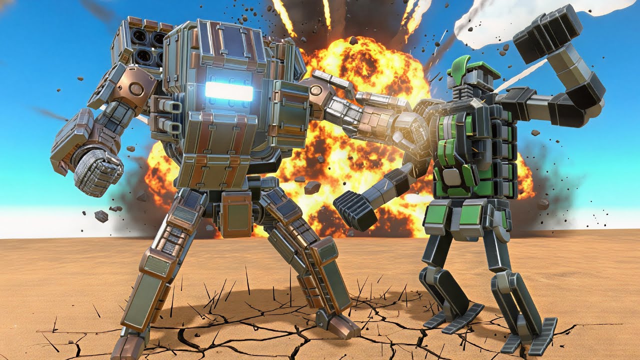 💥 JUDGE the JUGGERNAUT vs ORIGINAL ROBOT 😱 | The Most Brutal Fight in ...
