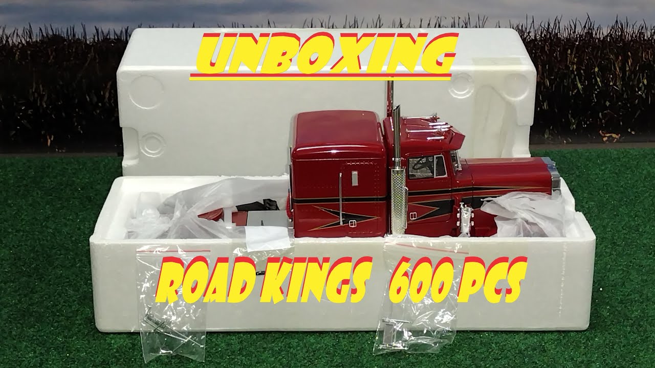 1:18 Peterbilt 359 truck, Red - Road Kings Limited Edition 600 Pcs ...
