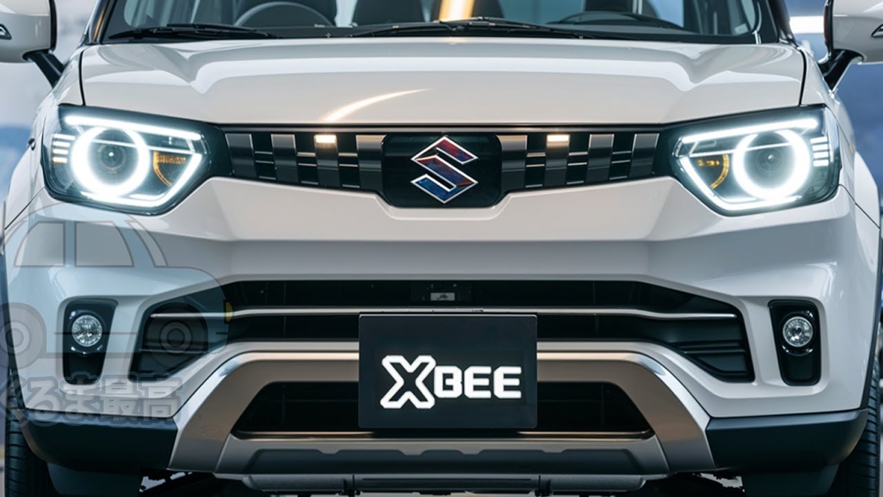 スズキ 新型 クロスビー、ビッグマイナーチェンジ版登場へ！ ヘッドライト意匠は“デリカミニ風”に変貌。 - YouTube