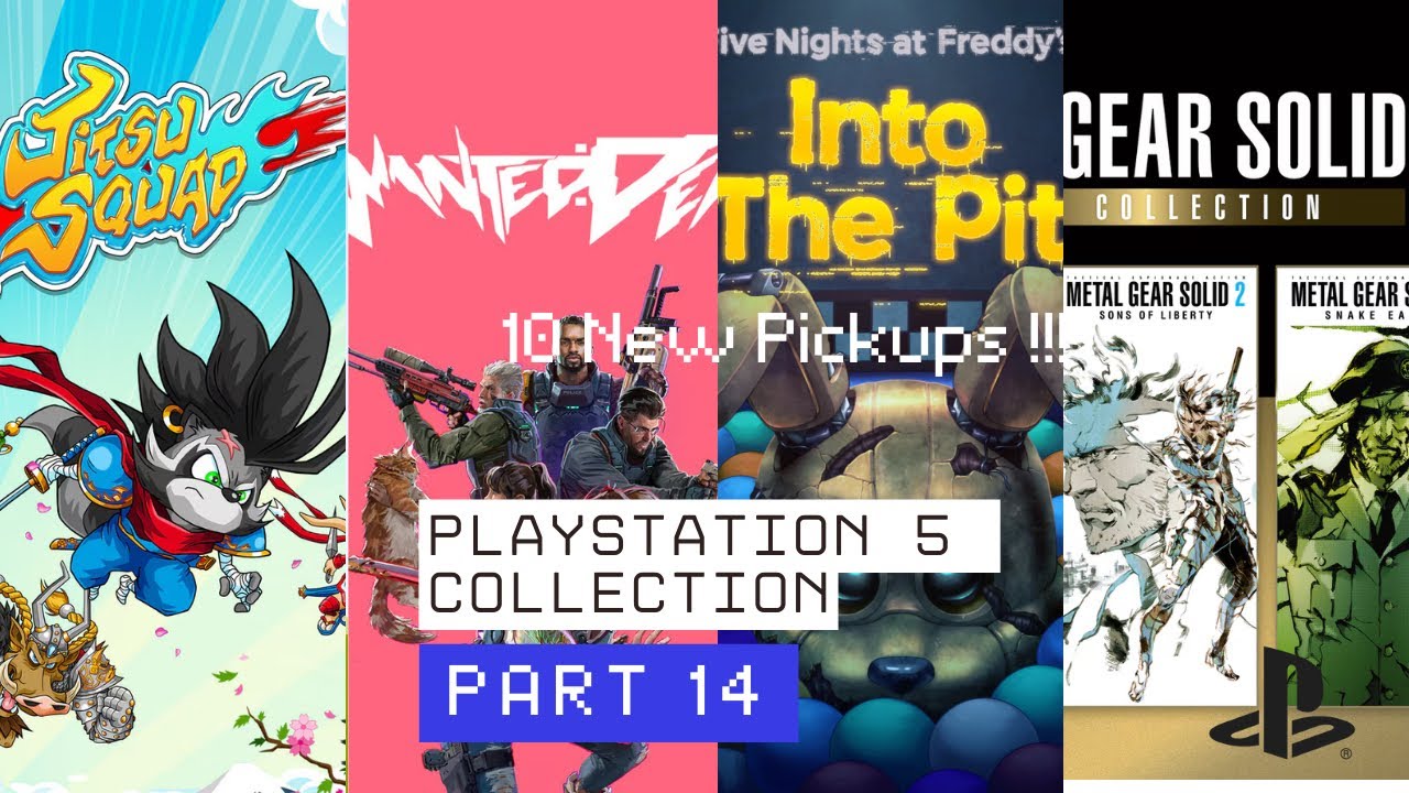 PlayStation 5 Pickups!!! (10 new games) physical collection (part 14 ...