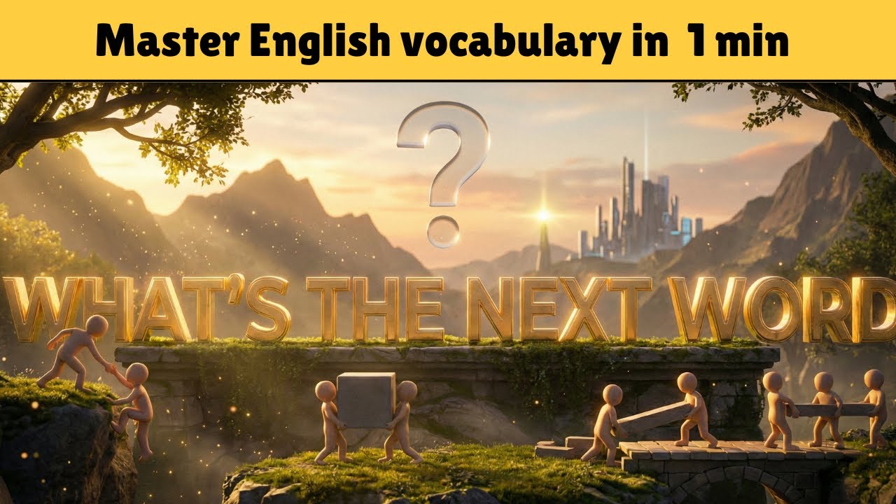 Learn english vocabulary through words | master english every day with ...