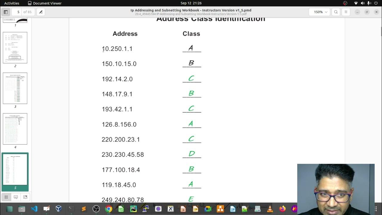 47) 20220912 21 21 34 Briefing on Workbook & Exercise for IP Addressing ...