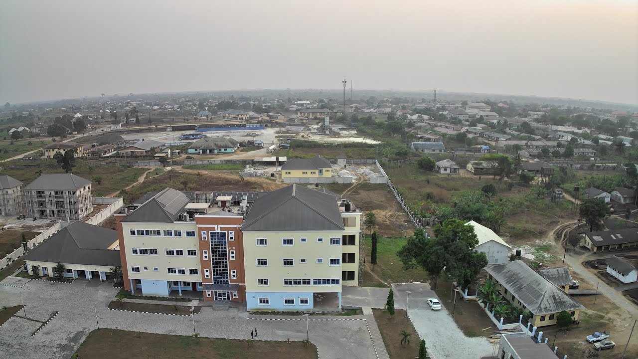 Drone footage of Bori one of the fast-growing cities in Rivers State ...