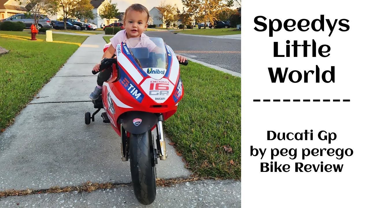 Ducati GP by Peg Perego Bike Review - SpeedysLittleWorld - YouTube
