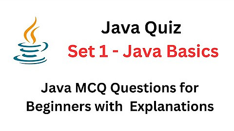 Java Quiz (Top 100 Java MCQ Questions and Answers) - YouTube