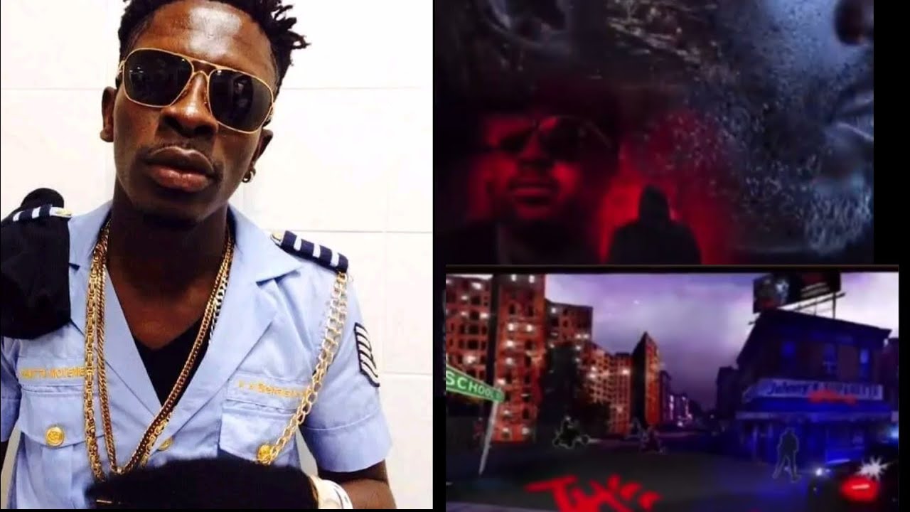 waow just watch shatta wale new American movie, the black eye👍💪🤩 keep ...