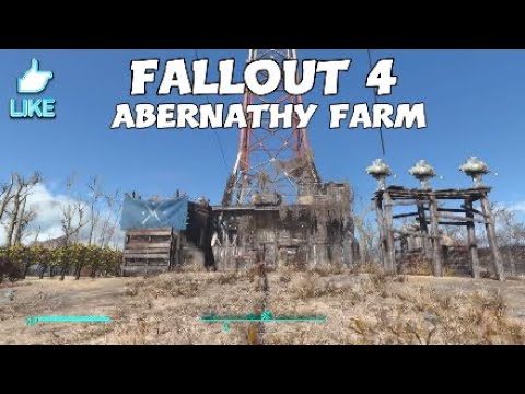 Fallout 4 - Abernathy Farm Settlement build - YouTube