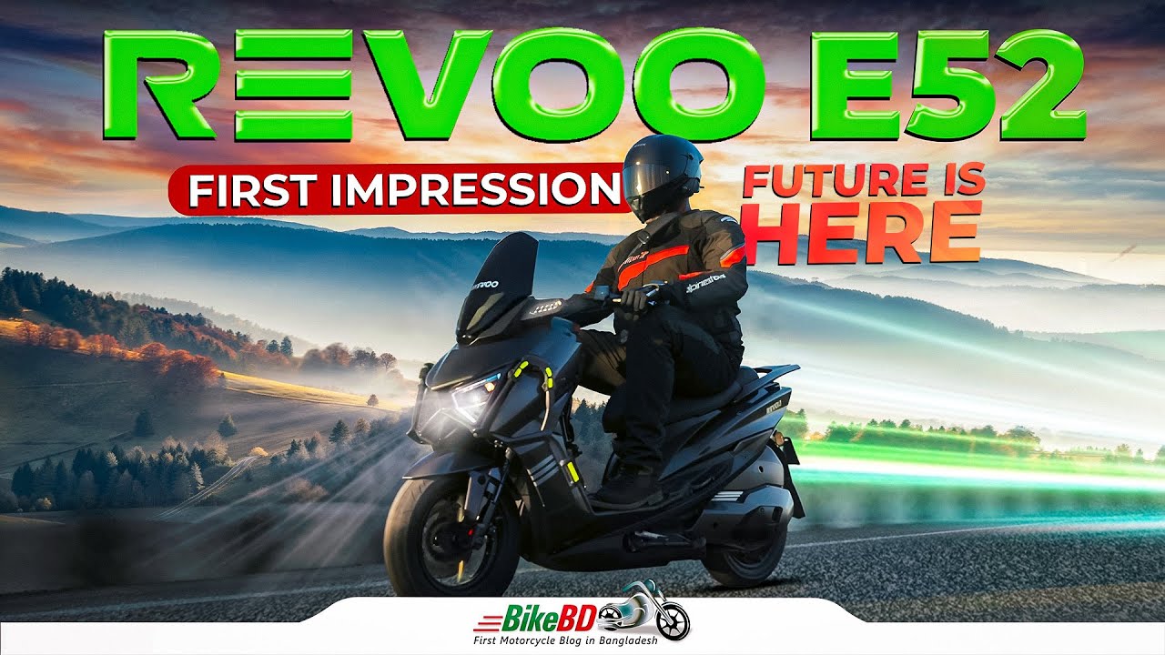 Revoo E52 Electric Scooter First Impression || 140KM Mileage in One Charge ! - YouTube