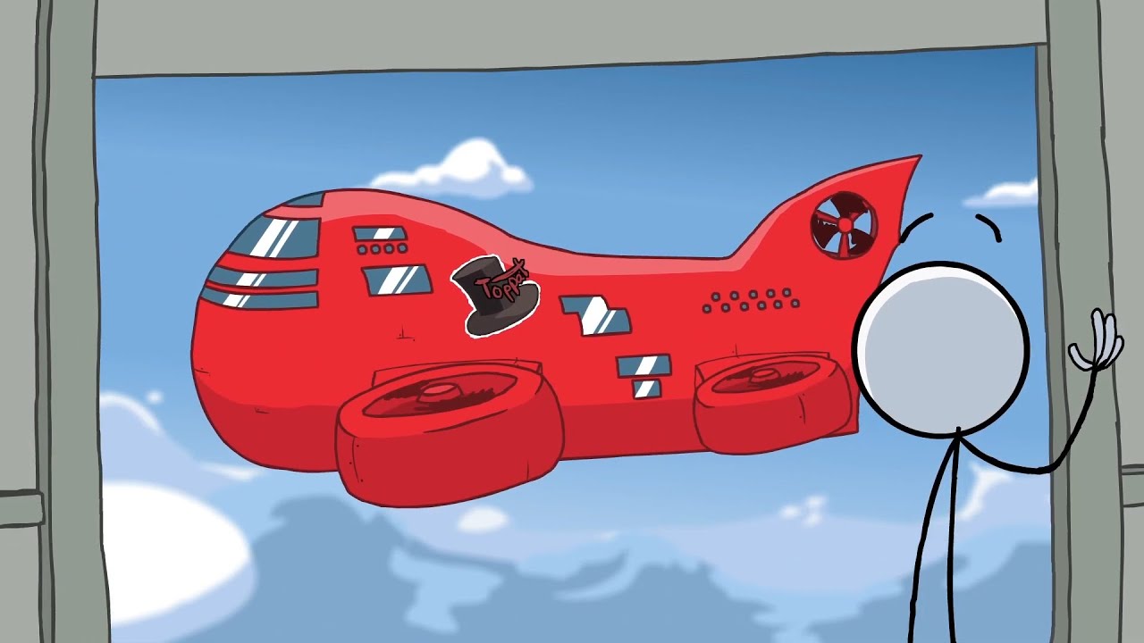 INFILTRATING an AIRSHIP is EASY! Henry Stickmin Collection - YouTube