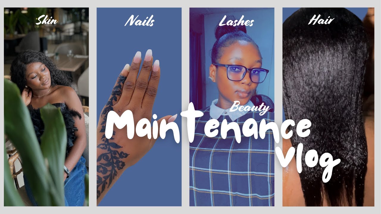ULTIMATE Maintenance Vlog| Hair, Nails, Teeth and Skin Care Routine ...