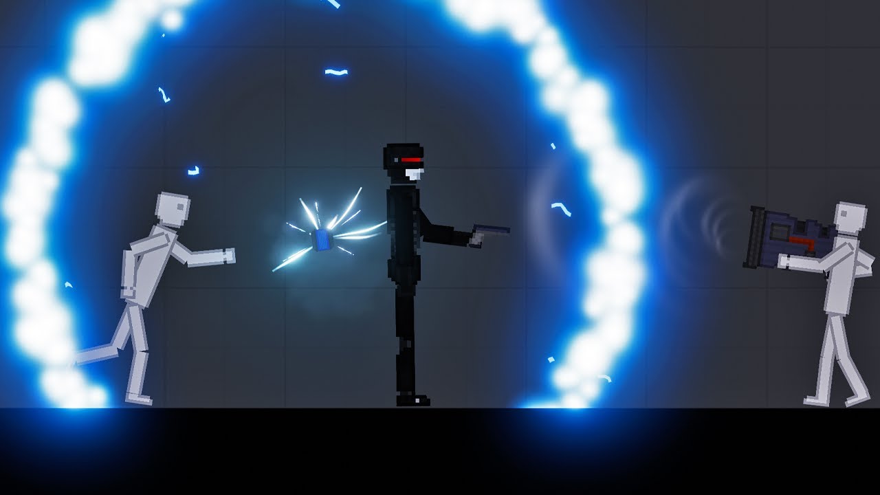 Humans vs Androids in People Playground (9) - YouTube