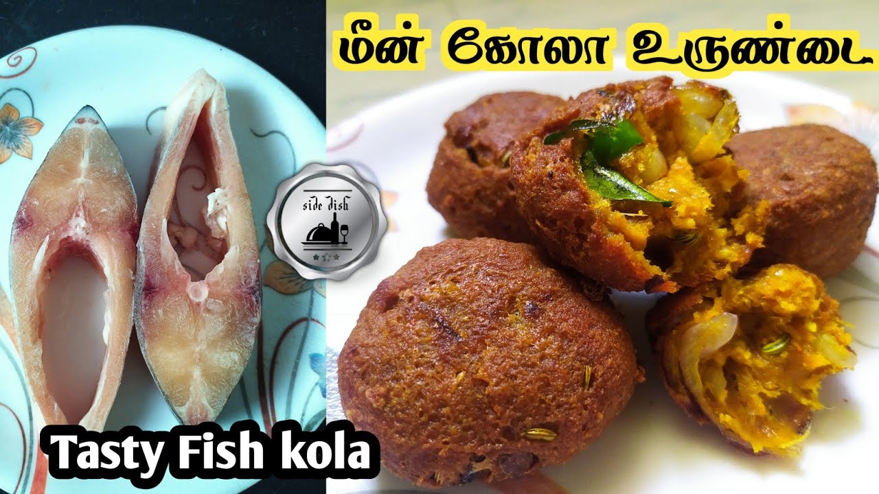 Fish kola | meen kola urundai | tasty fish ball's | non veg recipe ...
